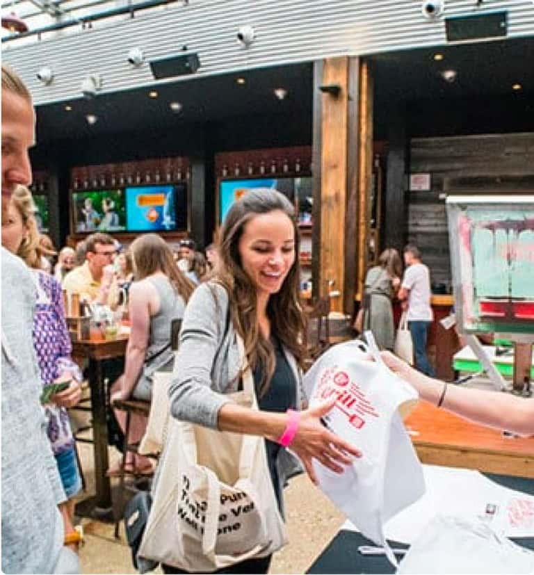 Live Printing | On Site Screen Printing Activations | Mobile Printing ...